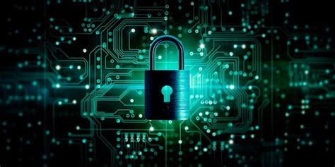 Premium Ai Image Cyber Lock Technology Concept Generative Ai