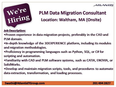 Deepa Swathi On Linkedin Immediatehiring Plm