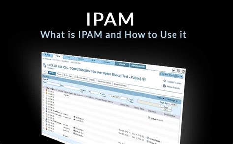 Ipam What Is It And How To Use It To Manage Ip Addresses