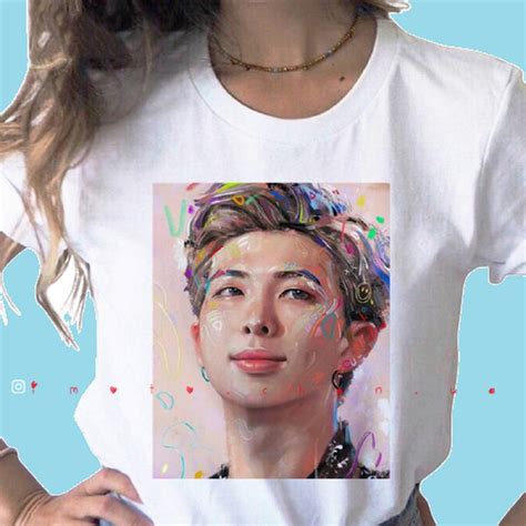 Футболка Bts белая Suga Rm Jimin корейская — цена 419 грн в каталоге Футболки Купить женские