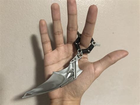 Built A Lego Mask Inspired By Smokes Mk1 Design Also Featuring A Lego Karambit R Mortalkombat