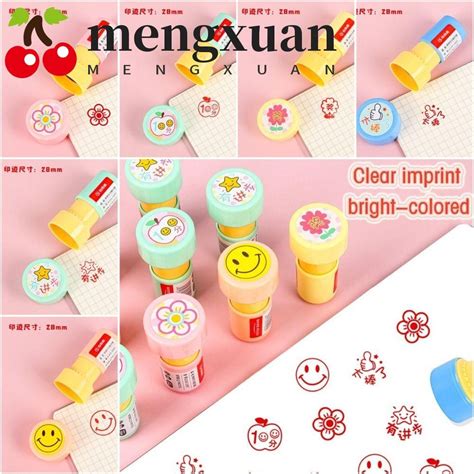 เหมิงซวน ครูเข้ารหัสแสตมป์ การ์ตูนต่างๆนักเรียนสรรเสริญแสตมป์ มัลติฟังก์ชั่นรอบพลาสติก ทําเอง