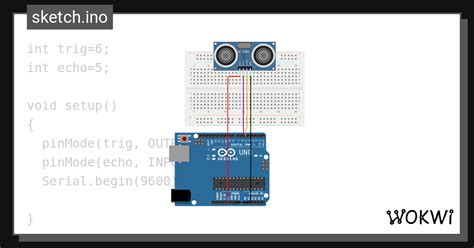 Sensor Distancia Wokwi Esp32 Stm32 Arduino Simulator