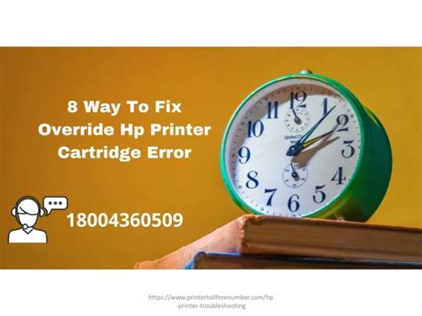 Ppt Way To Fix Override Hp Printer Cartridge Error Powerpoint