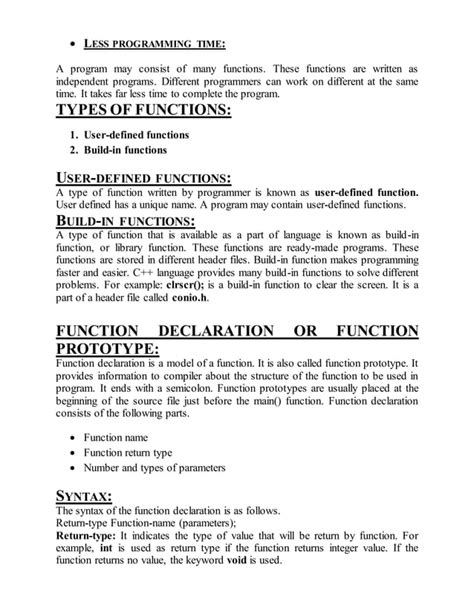 Functions Assignment Pdf