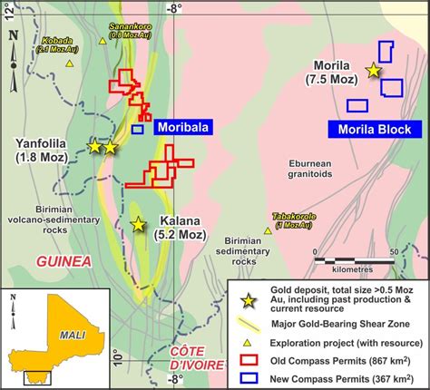 Deep Auger Sampling Confirms Gold Anomalism At Moribala Compass Gold Corp