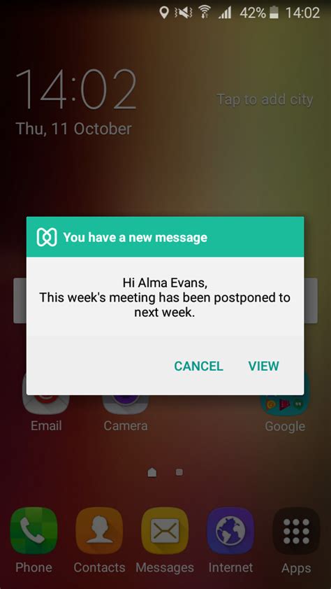 How To Broadcast Messages To A Device Hexnode Help Center