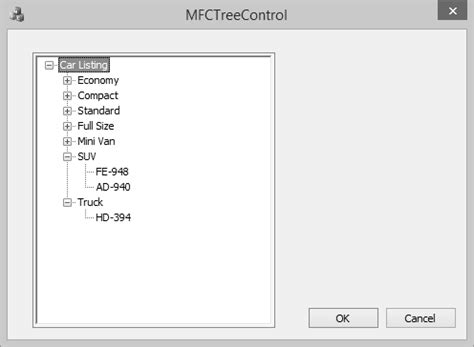 MFC Tree 树视图控件 MFC 教程