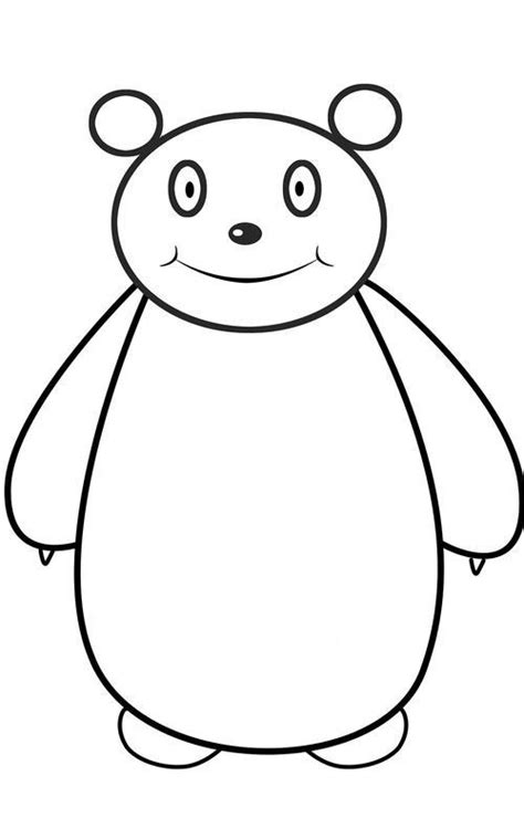 很可爱的小熊的简笔画怎么画 简笔画图片大全 普车都