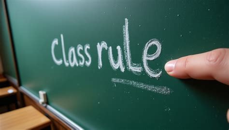 Free Classroom Rule Detail Image Chalkboard Education Classroom