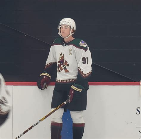 Josh Doan With The C For Todays Game It Just Feels Right R Coyotes