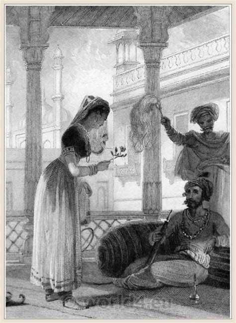 A Mohammedan Mughal Woman 18th Century