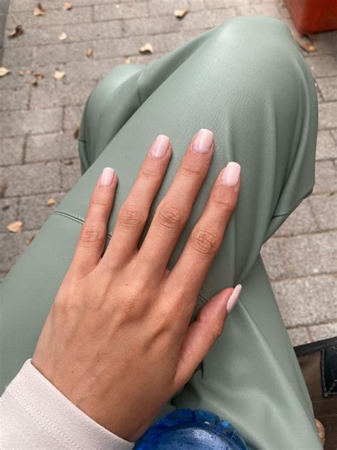 My Sisters First Time Doing A Biab Set On My Nails Im Loving It R Nails