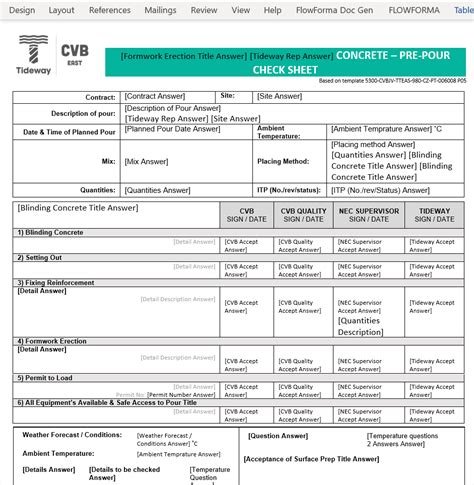 Automated Document Generation Flowforma Process Automation