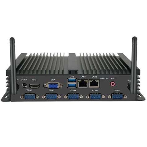 多媒体嵌入式无风扇工控机mpc 1701多串口无线wifi云终端数字标牌人脸识别电脑