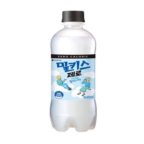 롯데칠성 밀키스 제로 500ml 배민스토어