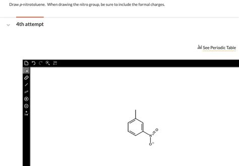 Solved Draw P Nitrotoluene Draw P Nitrotoluene When Drawing
