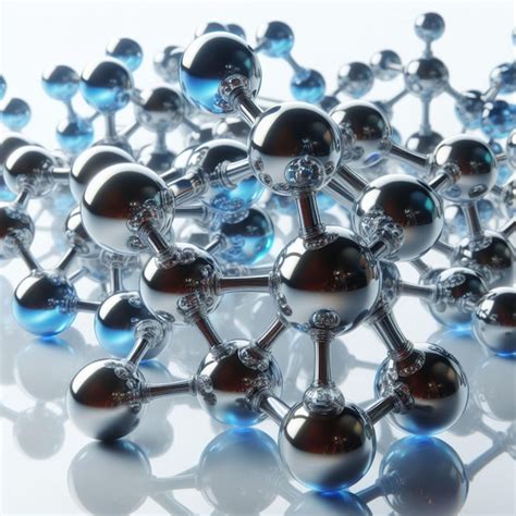 Premium Photo | Molecular model