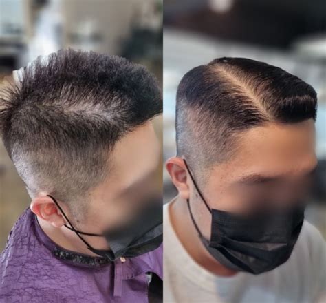 직모 뜨는머리에 제비추리있는 남자 짧은머리 스타일 포마드펌 펌 종류는 아이롱펌 네이버 블로그