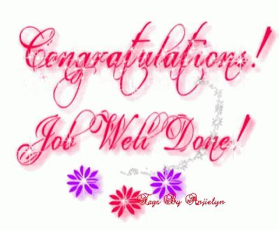 Congratulations Good Job  Congratulations Goodjob Welldone