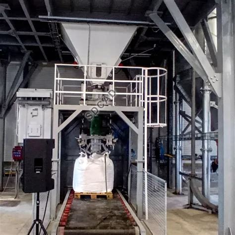 Automatic Big Bag Breaking Machine Mobile Big Bag Discharging Big Bag Unloader Station And