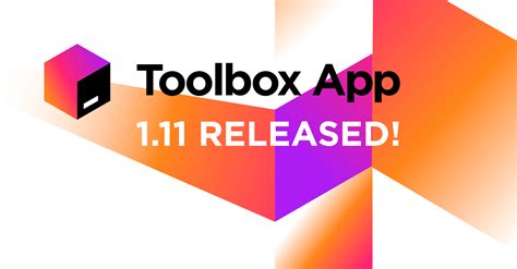 Toolbox App 1 11 Whats New The Jetbrains Blog