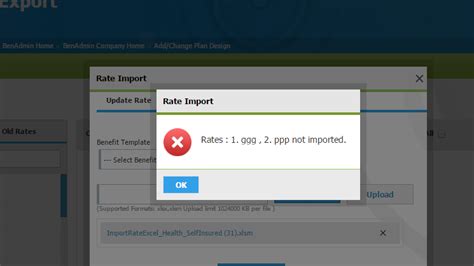 Wt 1616 Seo Error Pop Up Rates Number Not Imported” Is Displaying After Importing New