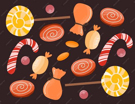 Premium Vector Candy Set Vector For Candy Day Event Or Candy