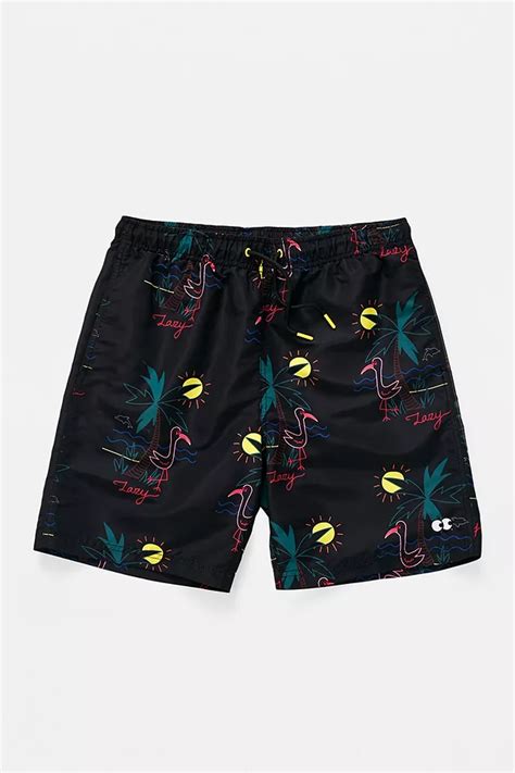 Lazy Oaf Days Swim Shorts Urban Outfitters Uk