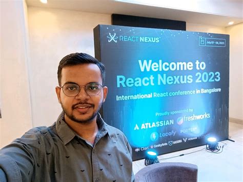 Apurv Khare On Linkedin At React Nexus Lets Connect 👋