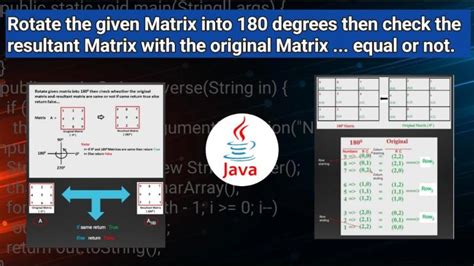 mahammad khairuddin khadergari shaik on linkedin rotate matrix by 180