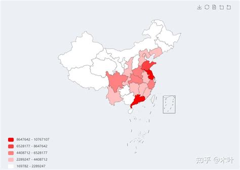 中国、省级、市级数据地图 知乎