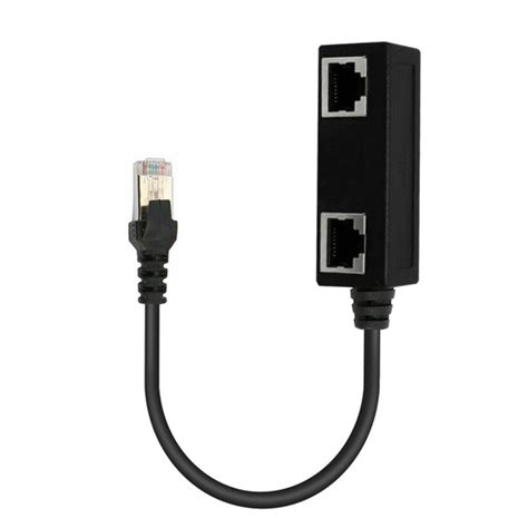 Кабель Ethernet RJ45 1 штекер на 3 гнезда, сетевой удлинитель LAN порта ...