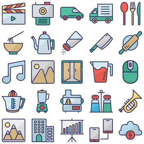 Web And User Interface Isolated Vector Icon That Can Easily Modify Or Edit Stock Illustration