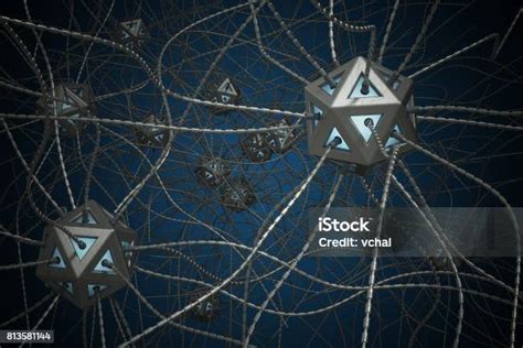 Ai와 나노 기술 개념입니다 3d 렌더링 인공 신경 네트워크의 그림 로봇에 대한 스톡 사진 및 기타 이미지 로봇 신경세포 3차원 형태 Istock
