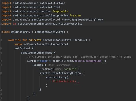 Embedding Flutter To Android App Fails With Exact Same Followings For Tutorial · Issue 95515