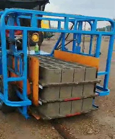 免烧砖电动叉砖车 沂南德永 九正建材网