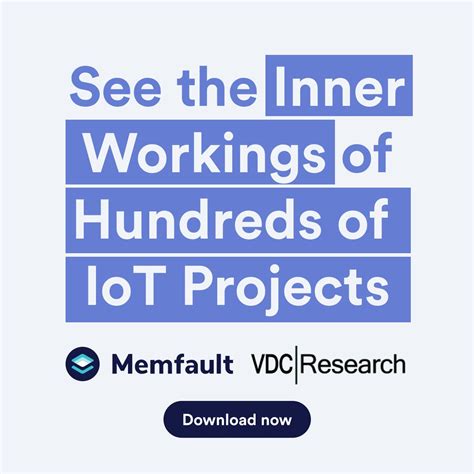 Memfault On Linkedin State Of Iot Software Development Report 2024 Benchmark