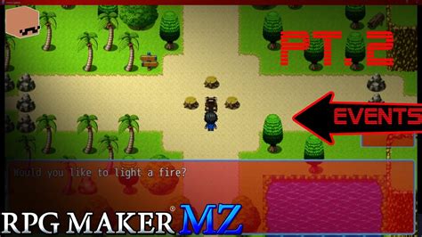 RPG MAKER MZ TUTORIAL EVENT INSPIRATION PT YouTube
