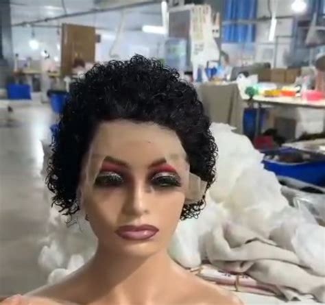 Curly Pixie Beautiful Hair And Lashes