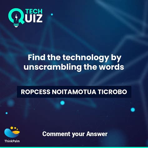 Thinkpalm Technologies Pvt Ltd On Linkedin Techquiz Techchallenge