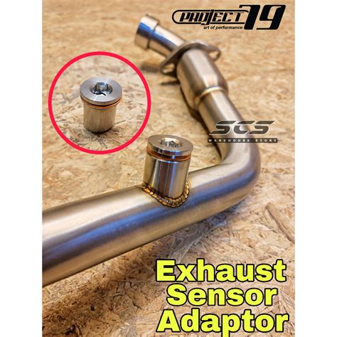 Stainless Steel Exhaust Oxygen O2 Sensor Adapter Universal Rs150 R15 Y16zr Mt15 Rsx150 Manifold