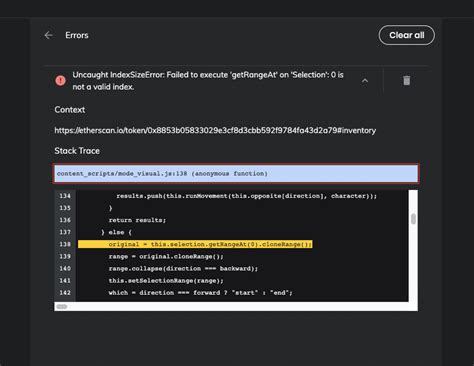 Uncaught Indexsizeerror · Issue 3379 · Philcvimium · Github