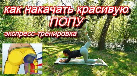 Как накачать попу УПРАЖНЕНИЯ НА ЯГОДИЦЫ ПОПА ОРЕХ Butt Workout Youtube