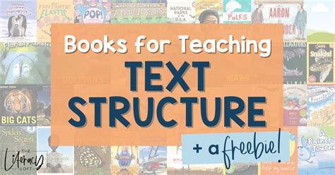 Books For Teaching Text Structure 1 The Literacy Loft