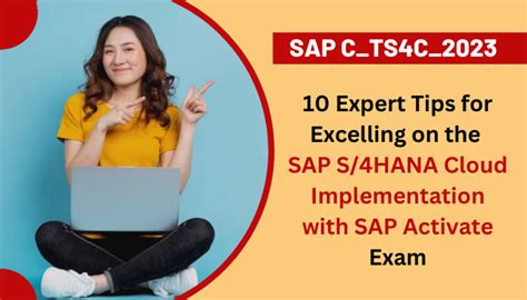SAP C TS4C 2023 Tips And Tricks For A Successful Exam