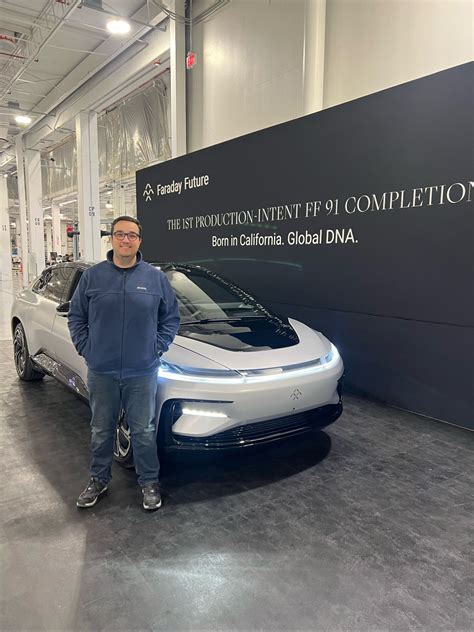 Fabiano Amaro On Linkedin Proud To Be Faraday Future First Production Intent Ff91 Completion