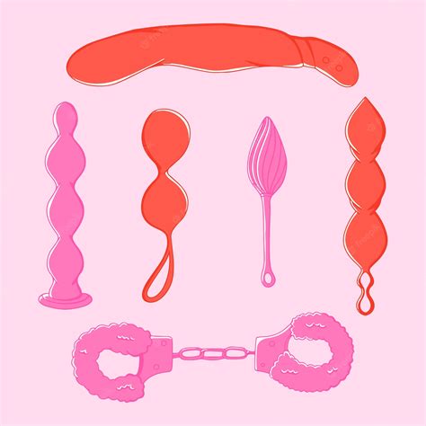 Premium Vector Sex Toys Element Collection Premium Vector Sex Toys Element Collection