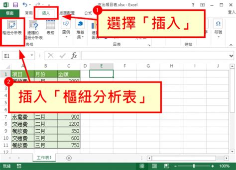 Excel 樞紐分析表使用教學與實際資料範例 G T Wang