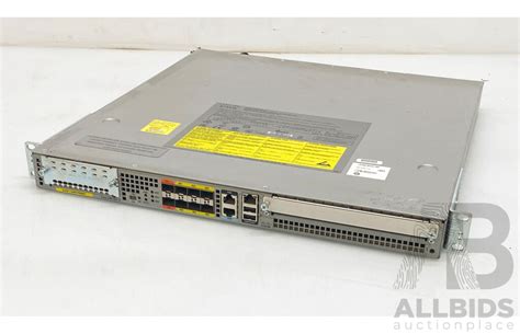 Cisco ASR1001 X ASR 1000 Series Lot 1520429 ALLBIDS